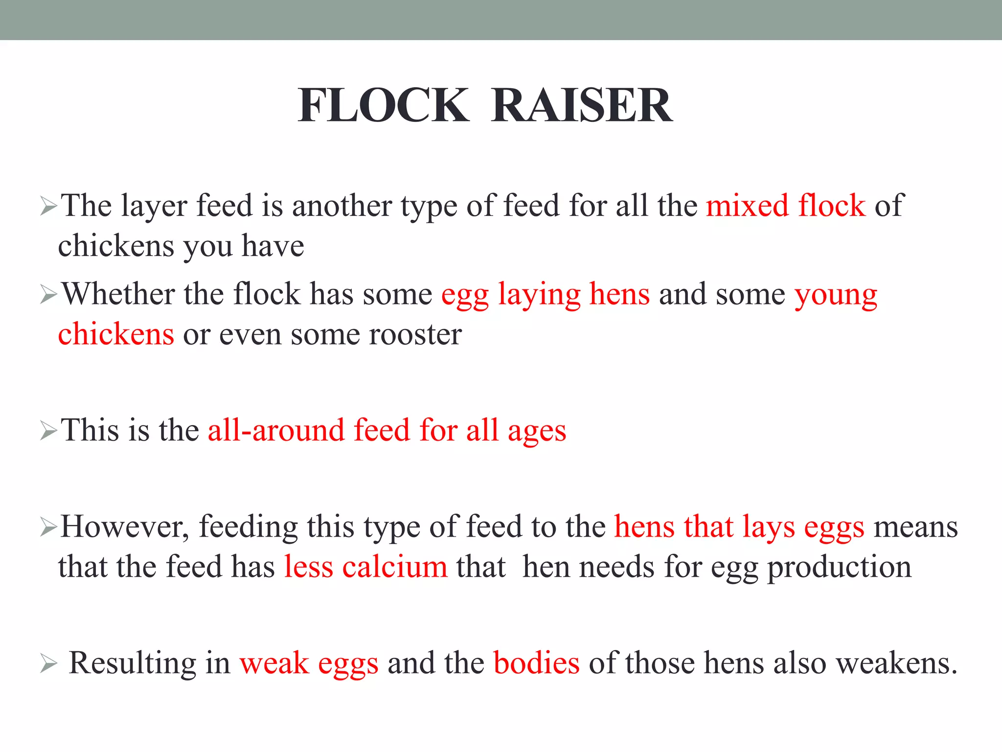 Types and forms of feed and feeding methods in poultry | PPTX