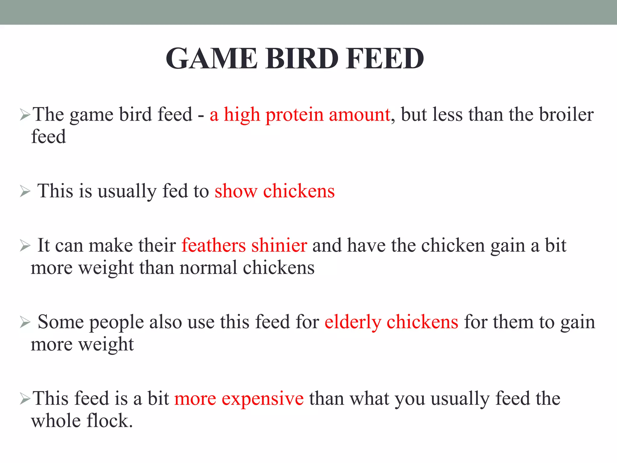 Types and forms of feed and feeding methods in poultry | PPTX