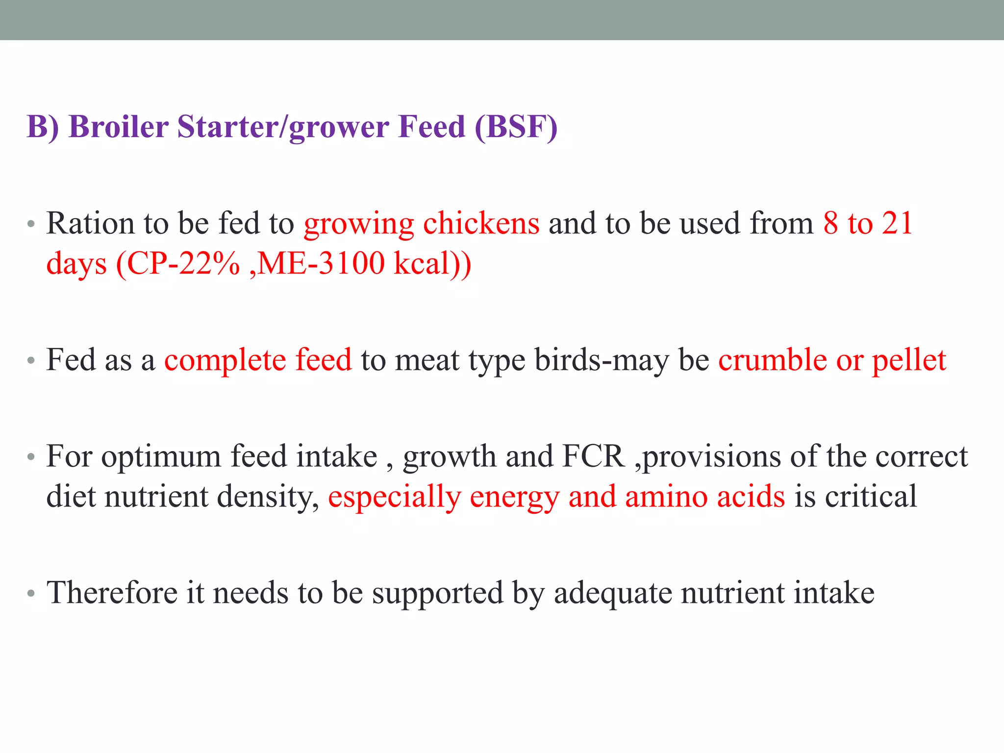 Types and forms of feed and feeding methods in poultry | PPTX