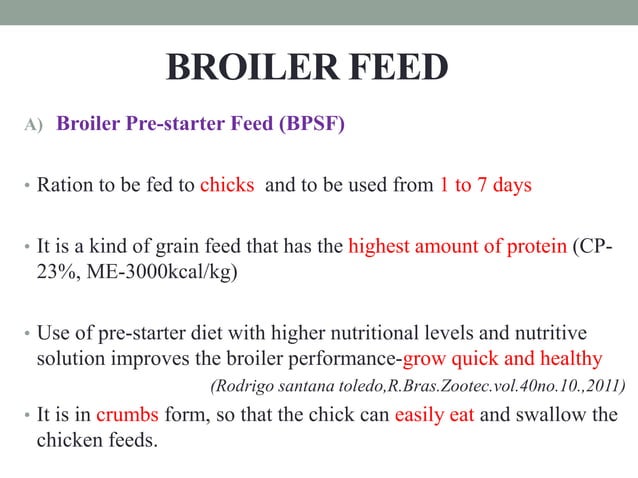 Types and forms of feed and feeding methods in poultry | PPTX