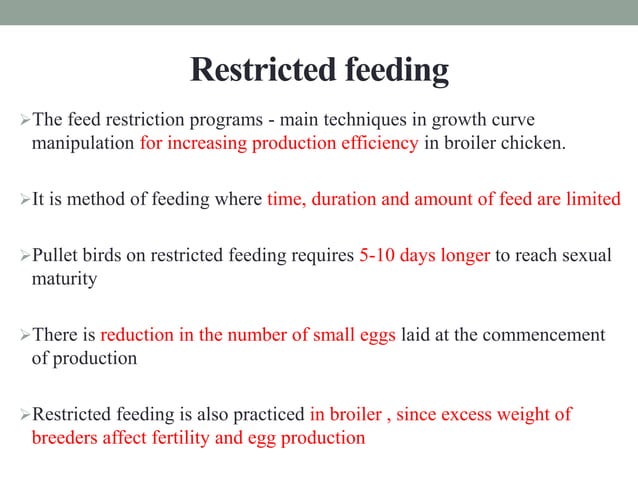 Types and forms of feed and feeding methods in poultry | PPTX