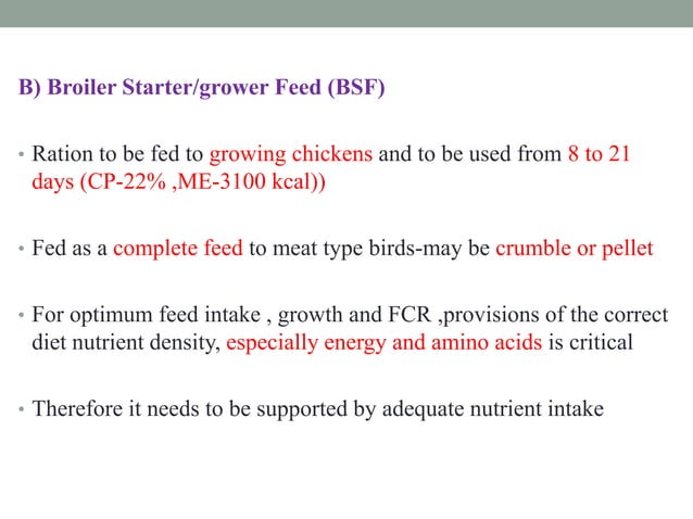 Types and forms of feed and feeding methods in poultry | PPTX