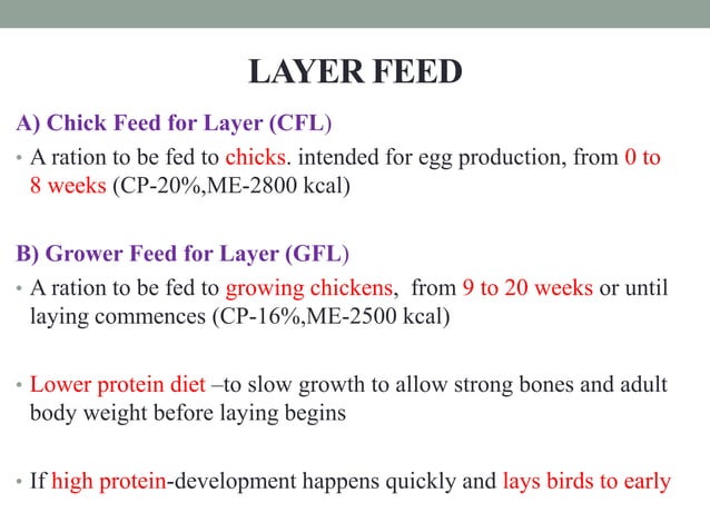 Types and forms of feed and feeding methods in poultry | PPTX