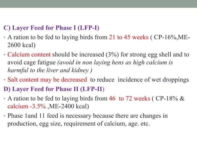 Types and forms of feed and feeding methods in poultry | PPTX