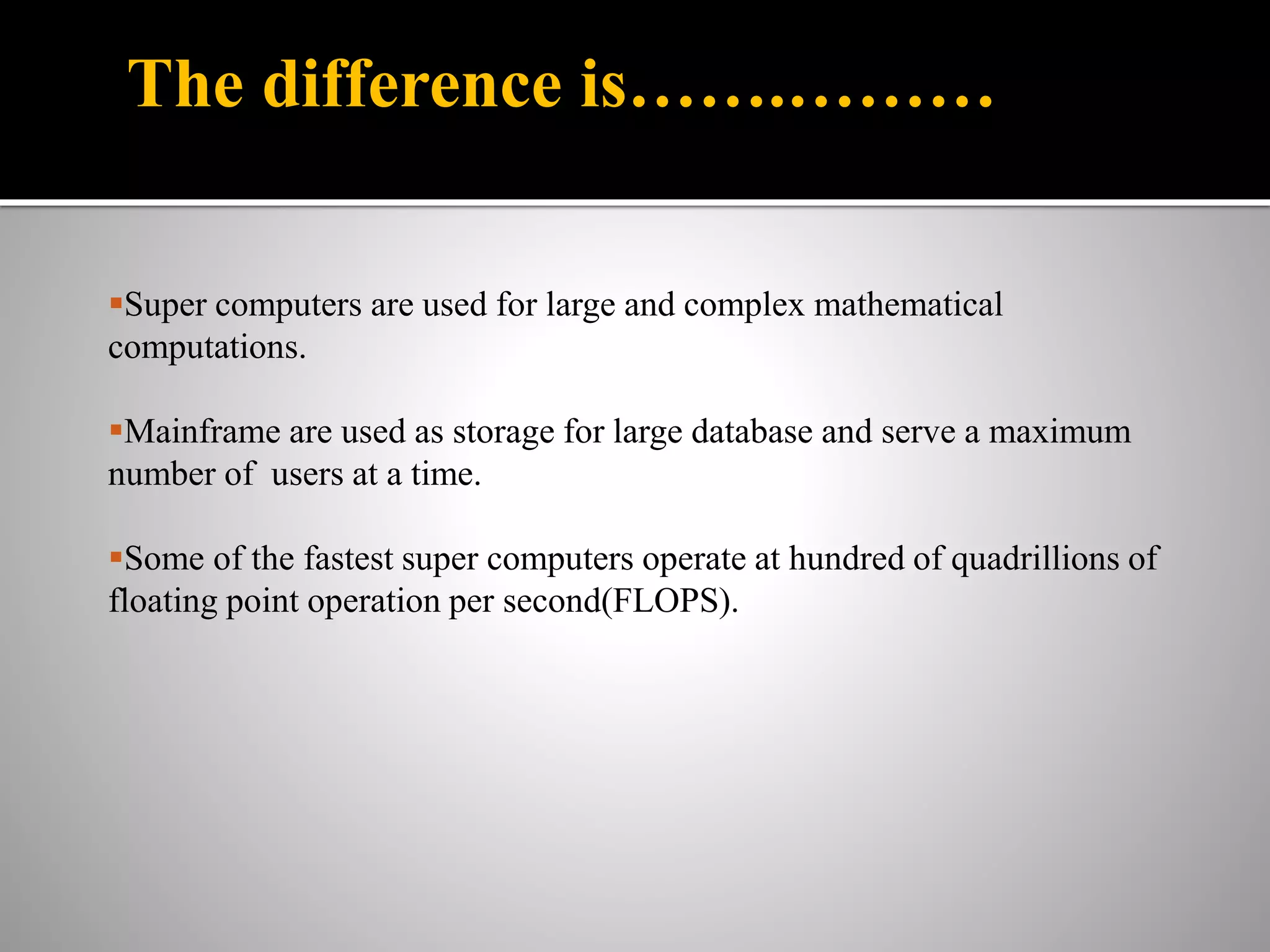 Types and generations of computer | PPT