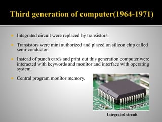 Types and generations of computer | PPT