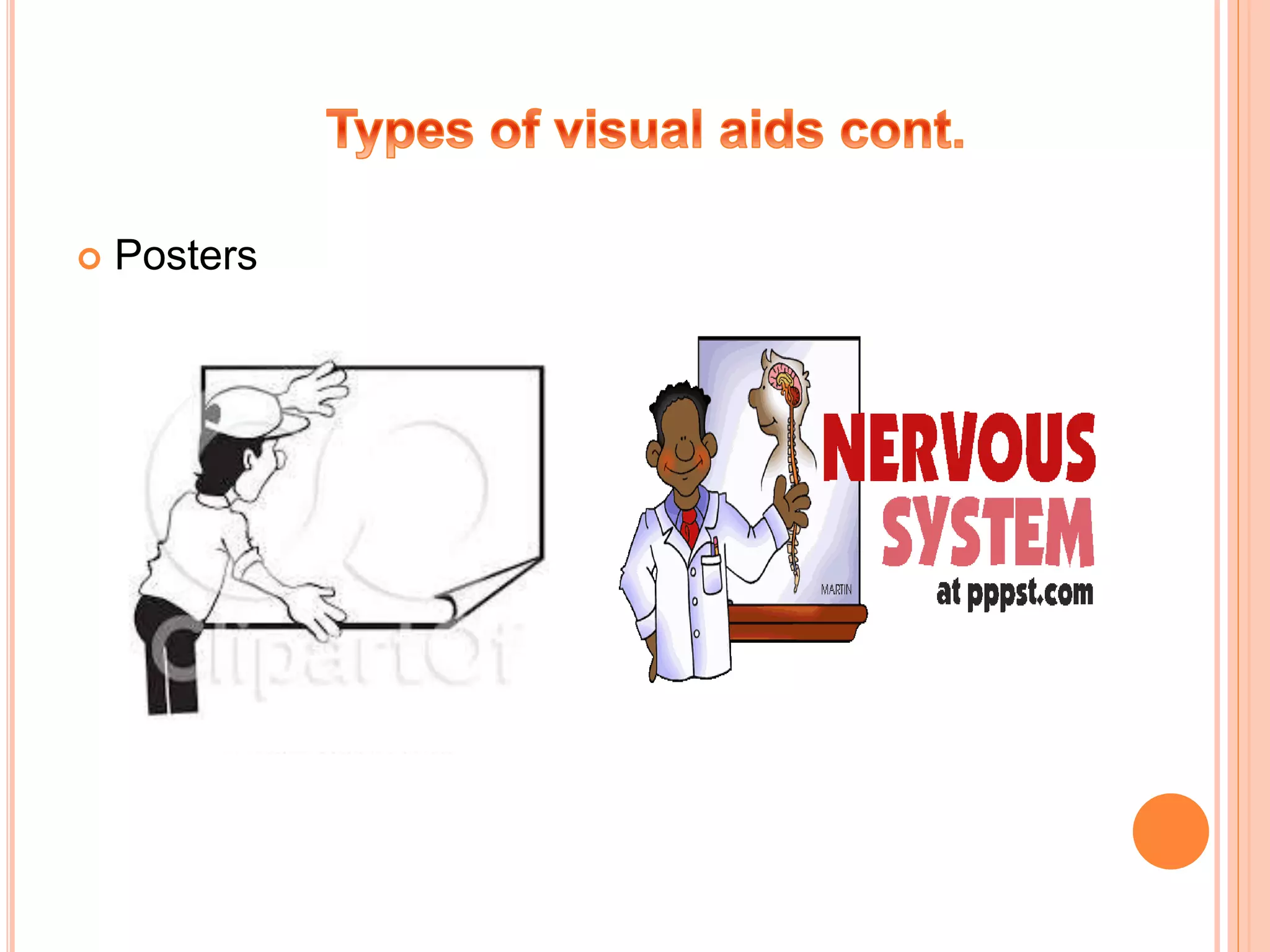 Types and importance of visual aids | PPTX