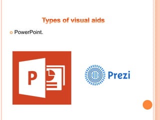 Types and importance of visual aids | PPTX