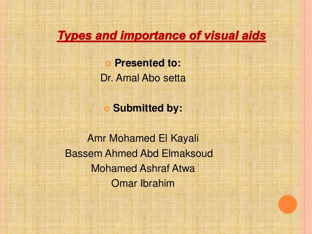 types-and-importance-of-visual-aids