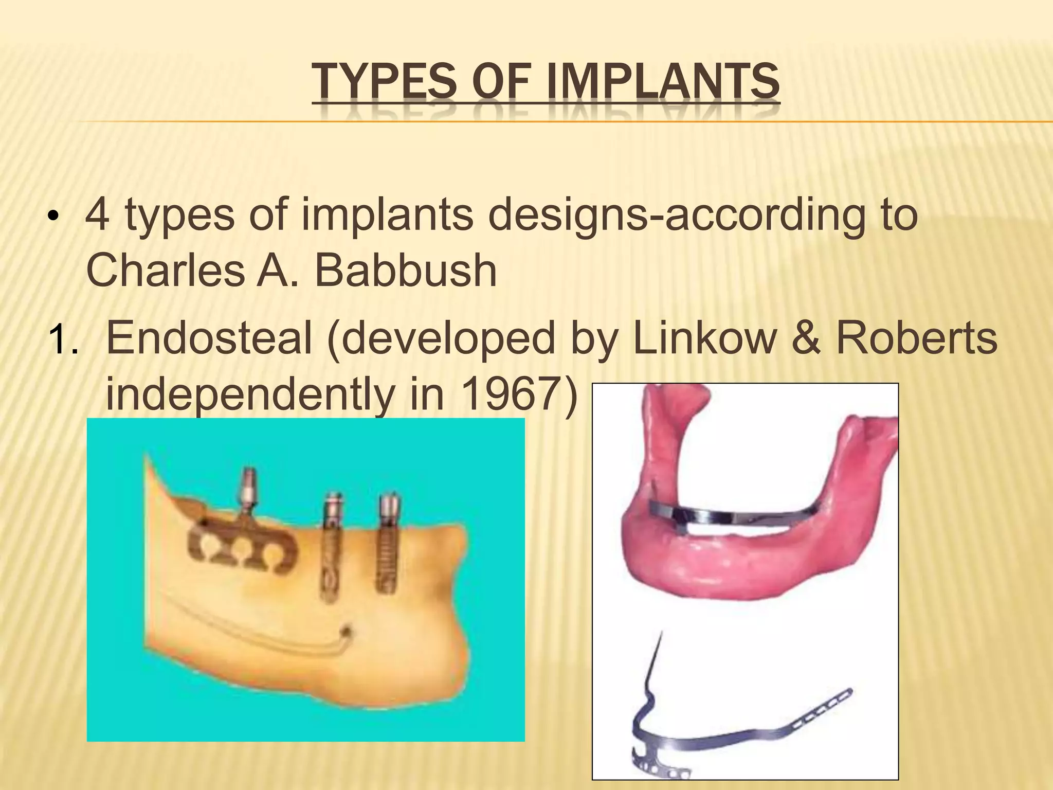 dental implant biomaterials | PPTX