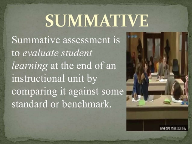 Types and models of assessment | PPT