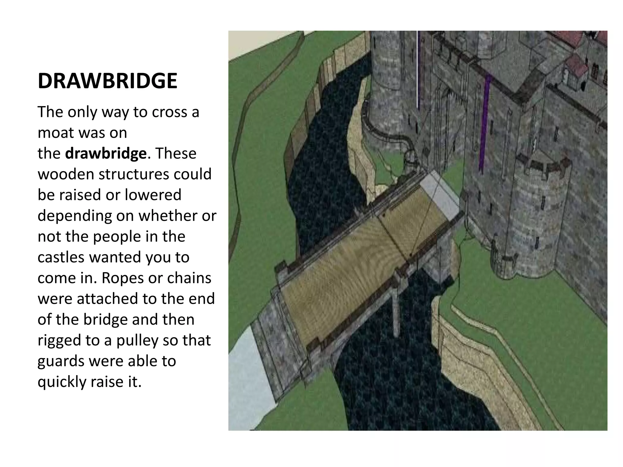 Types and parts of castle | PPTX
