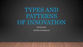 Types and patterns | PPT