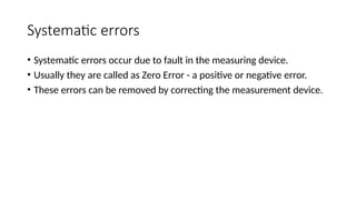 TYPES AND SOURCES OF ERRORS IN EPIDEMIOLOGY .pptx