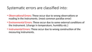 TYPES AND SOURCES OF ERRORS IN EPIDEMIOLOGY .pptx
