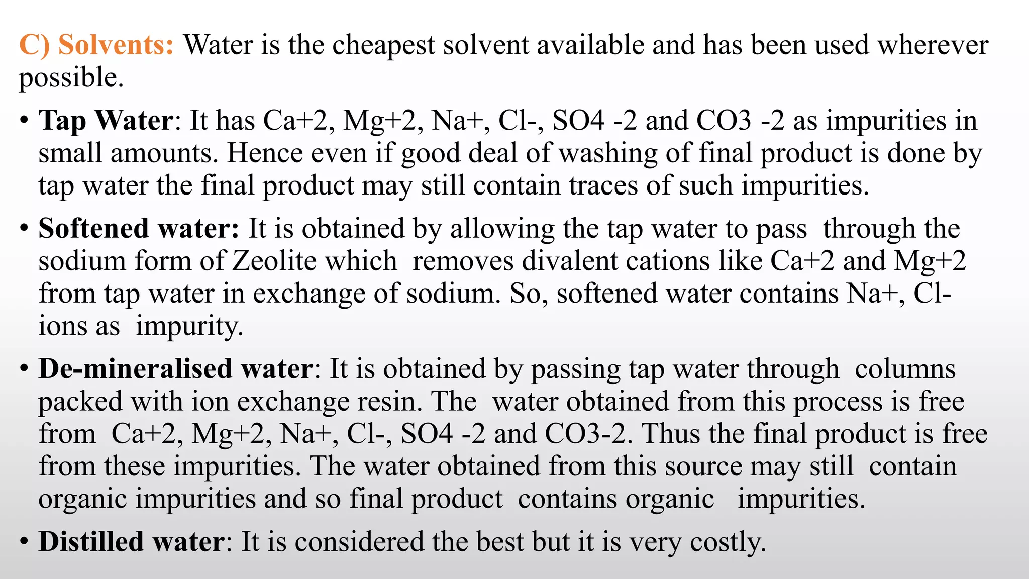 Types and Sources of impurities.pptx Pharmaceutical Inorganic chemistry ...