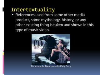 Types and styles of music videos | PPTX