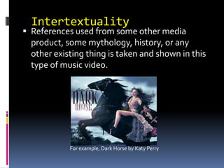 Types and styles of music videos | PPT