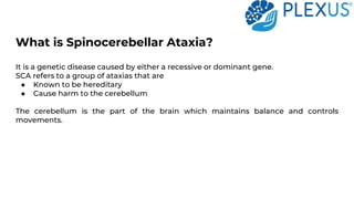 Types and Symptoms of Spinocerebellar Ataxia.pptx