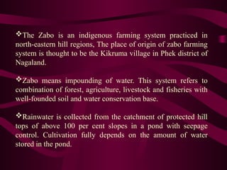 farming systems and their types in briefly | PPTX
