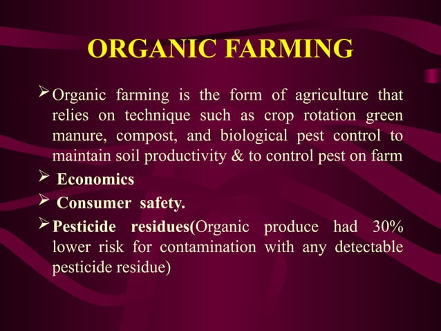farming systems and their types in briefly | PPTX | Agriculture ...