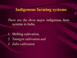 Types of Farming System | PPTX