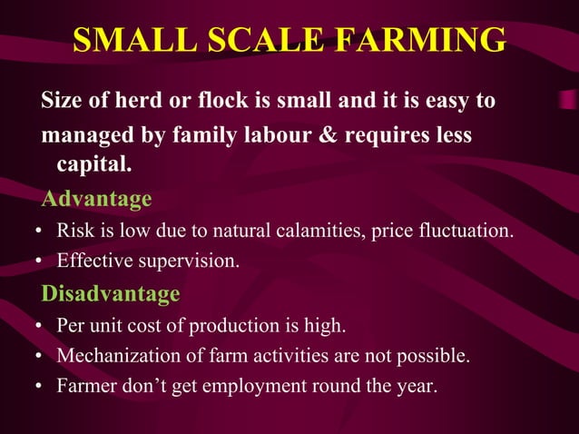 Types of Farming System | PPTX | Agriculture | Industries