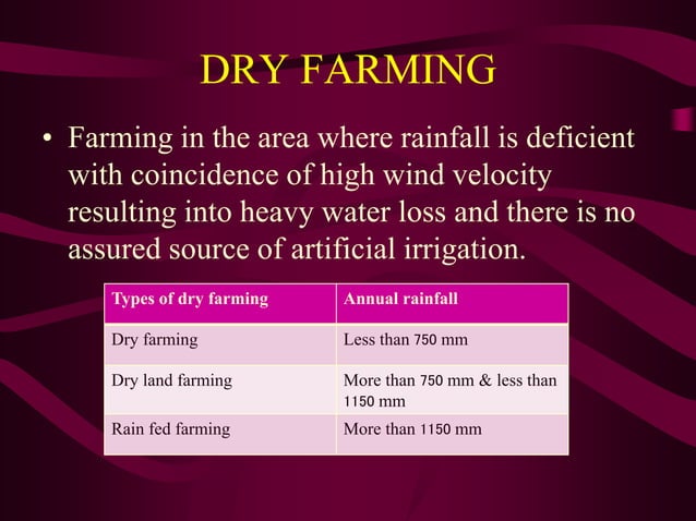 Types of Farming System | PPTX | Agriculture | Industries
