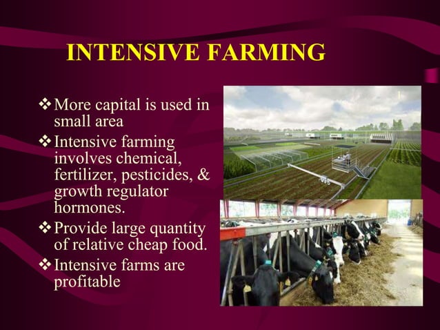 Types of Farming System | PPTX | Agriculture | Industries