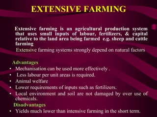 Types of Farming System | PPTX