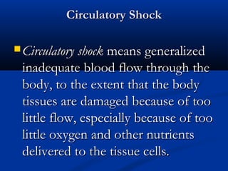 Types and treatment of shock | PPT