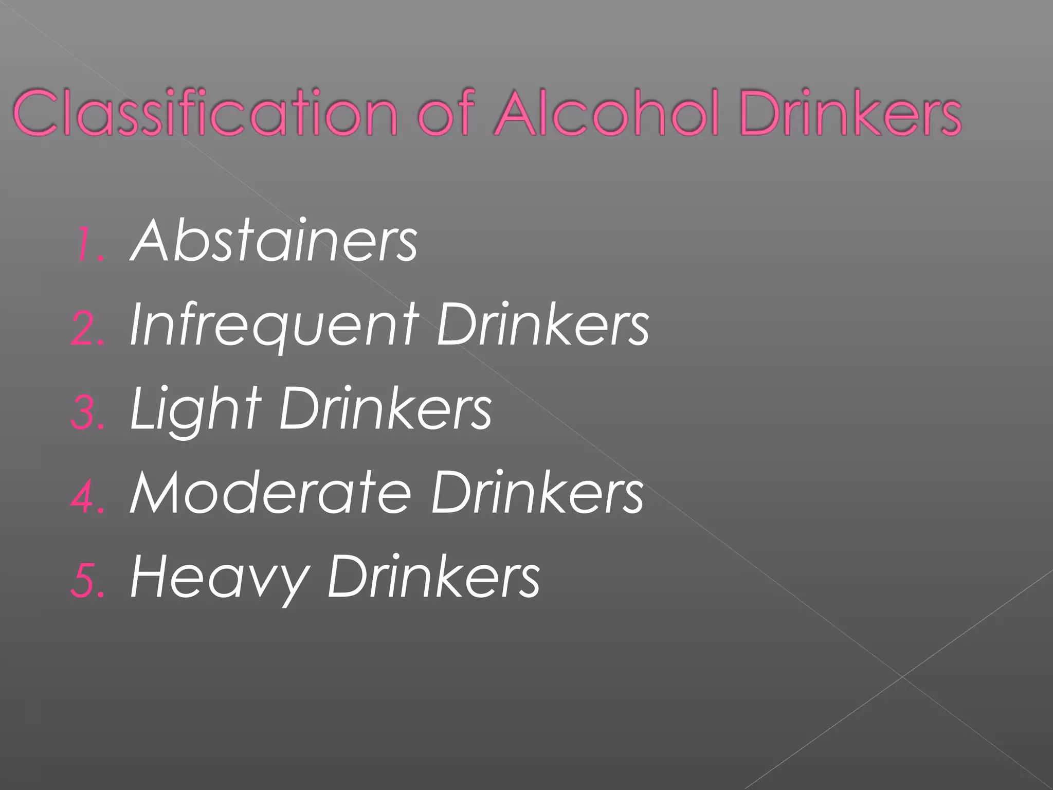 Types and Uses of Alcohol | PPT