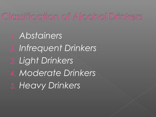 Types and Uses of Alcohol | PPT