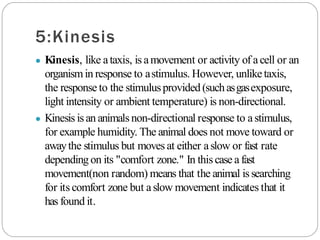 Types Animal Behavior.pptx | Brain and Nervous System Disorders ...