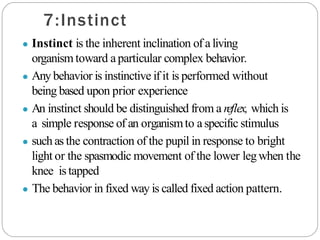 Types Animal Behavior.pptx | Brain and Nervous System Disorders ...