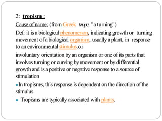 Types Animal Behavior.pptx | Brain and Nervous System Disorders ...