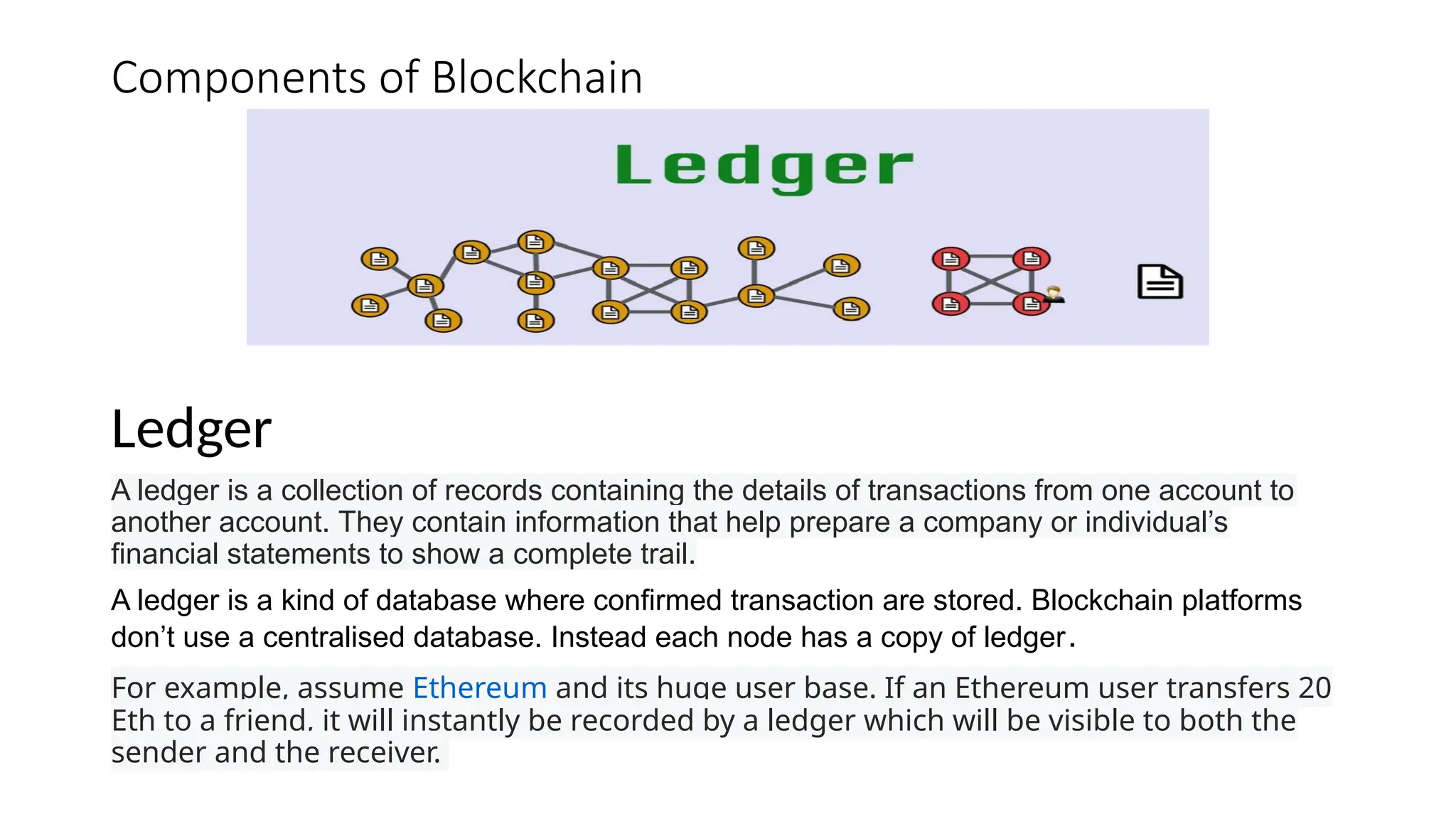 Types, Components Architecture of blockchain.pptx | Computer Networking | Computing
