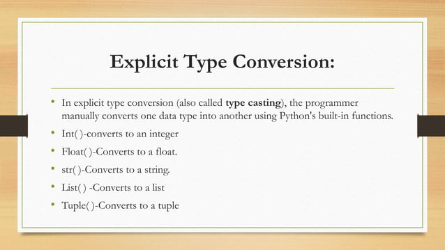 types conversion in python with exa.pptx