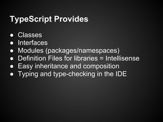 TypeScript | PPT