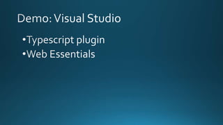 TypeScript intro | PPTX