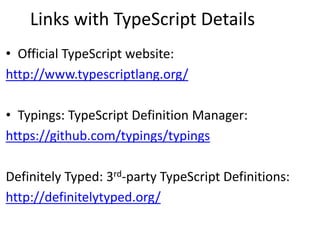 TypeScript | PPT
