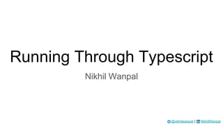 Running Through Typescript | PDF | Web Development | Internet
