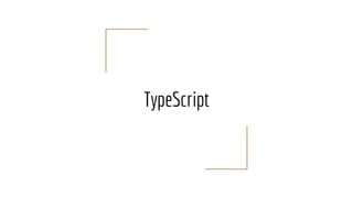 TypeScript | PPT
