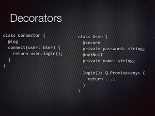 Typescript decorators | PPT