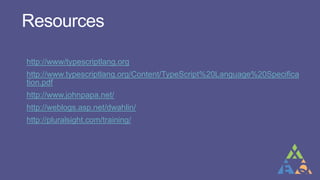 TypeScript 101 | PPT