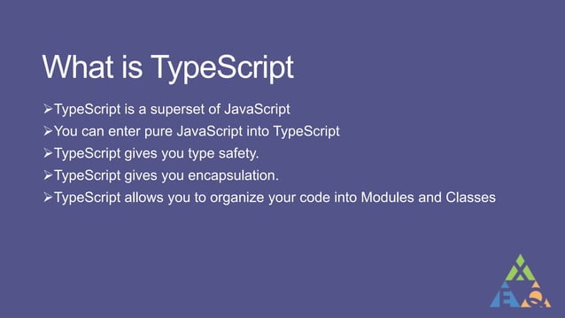 TypeScript 101 | PPT