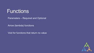 TypeScript 101 | PPT