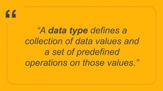 TypeScript: Beyond The Basics | PPT