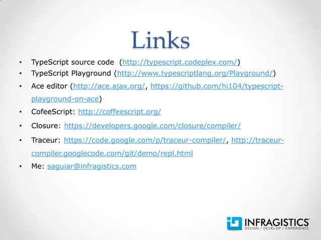 Type script, for dummies | PPTX