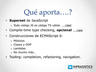 Type script, for dummies | PPTX